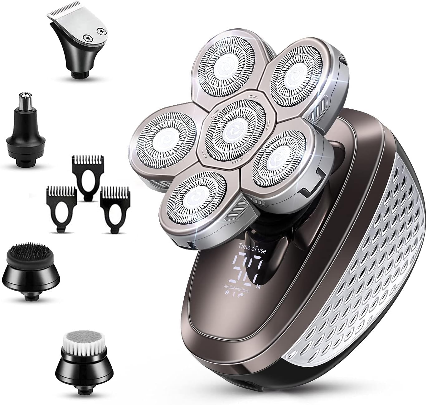 Amazon.com: RIVENNA Electric Razor for Men's, 5 in 1 Men's Electric ...