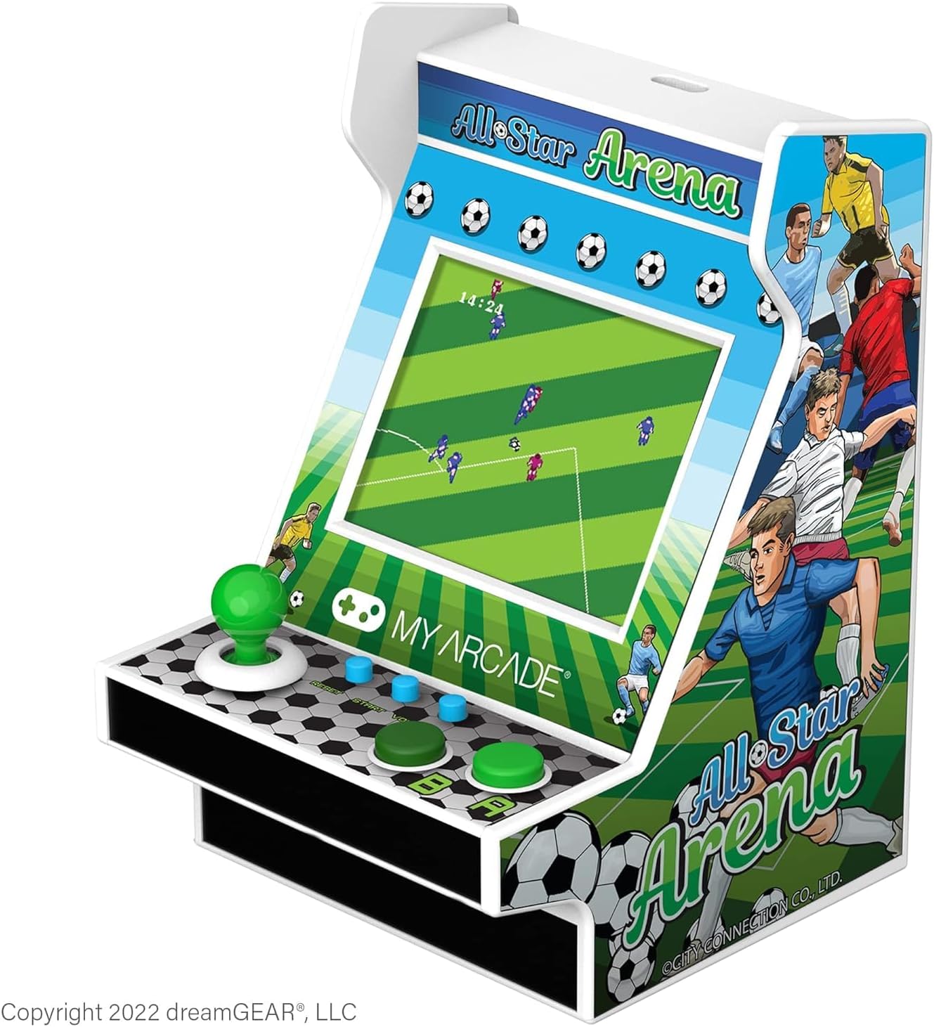 My Arcade All-Star Arena Nano Player - 4.5" Fully Playable Portable ...
