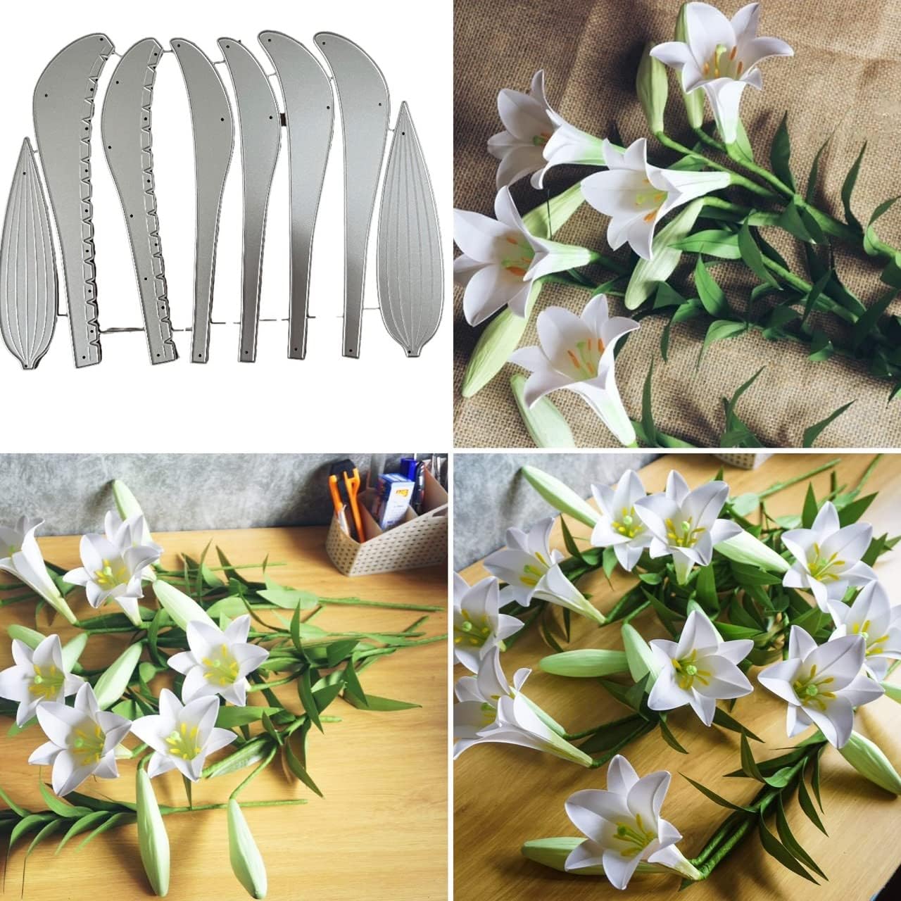 Amazon.com: Lily Flowers Cutting Dies
