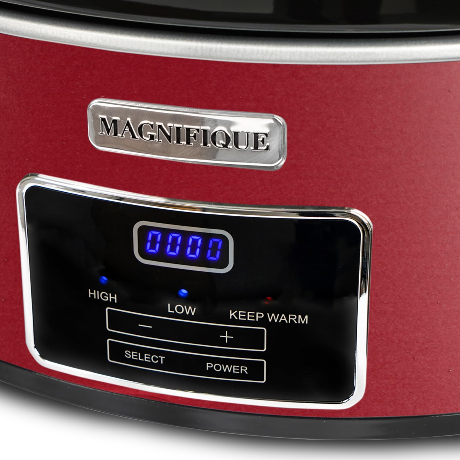 [NEW] MAGNIFIQUE Oval Digital Slow Cooker with Keep Warm Setting ...