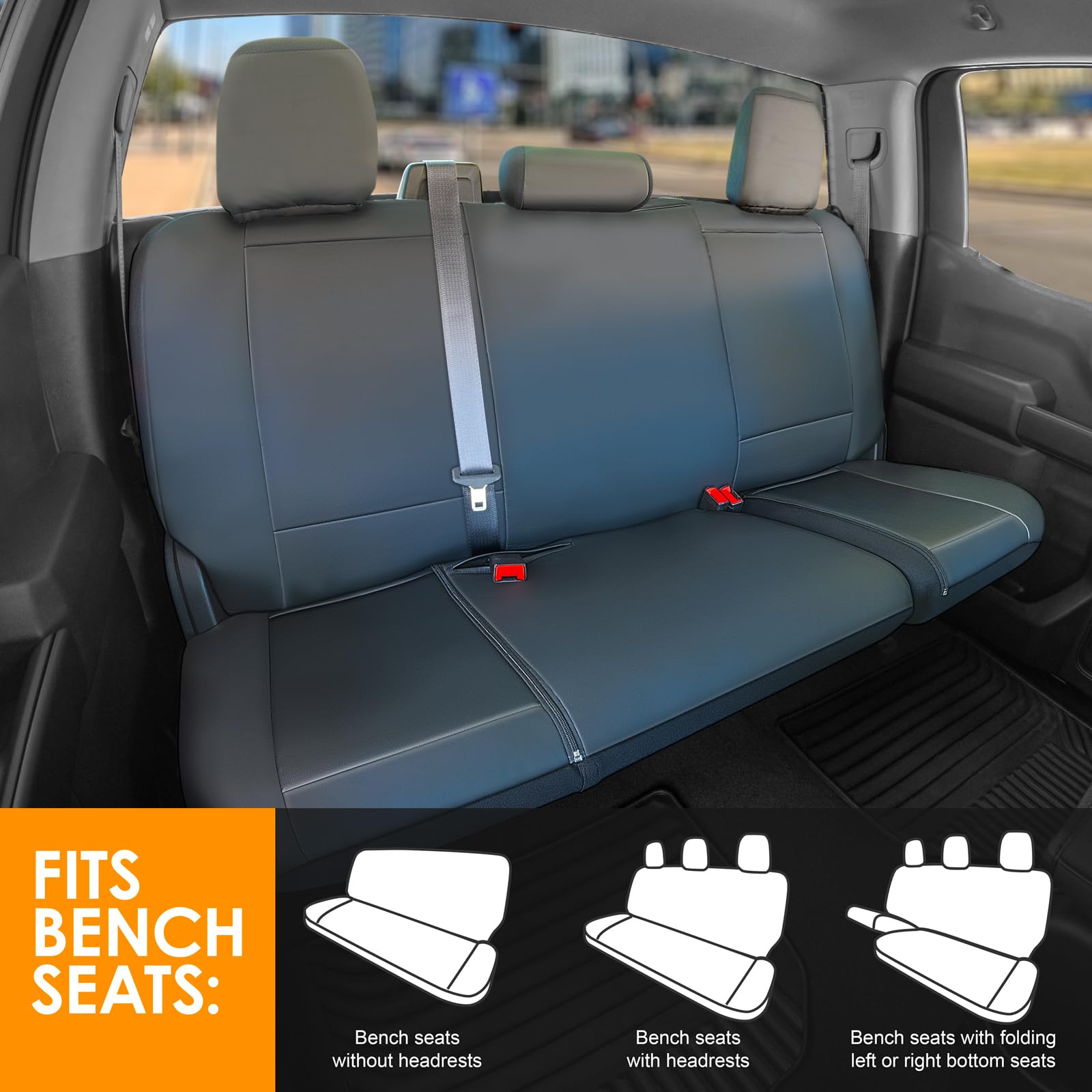 Upholstered Truck Bench Seat Ecklers Seat Cover,Bench,StanCab,73 80