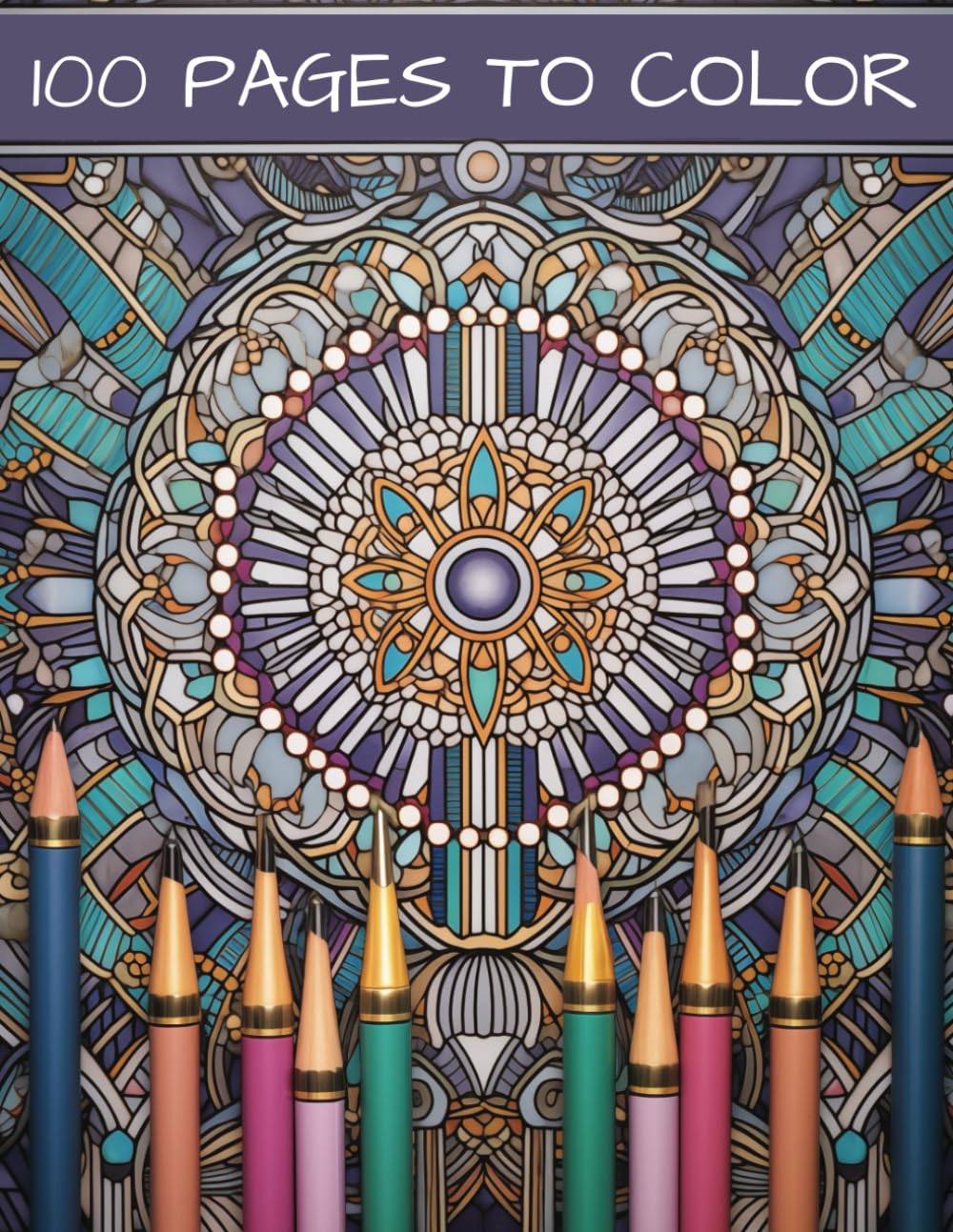 Amazon.com: 100 pages to color: A celebration of four different books ...