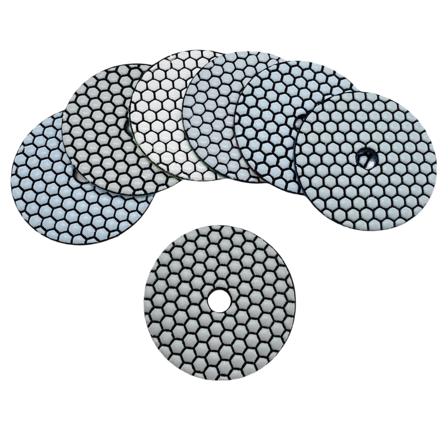 ComeFloor Dry Diamond Polishing Pads for Granite Marble Stone 4 Inch 7 ...