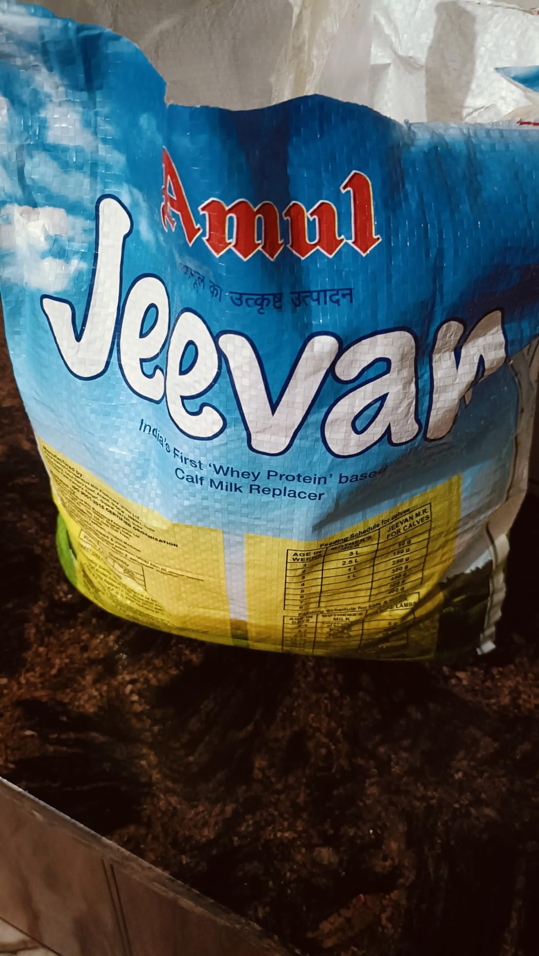 Amul Jeevan Milk Replacer Powder 5 kg Bag : Amazon.in: Grocery ...