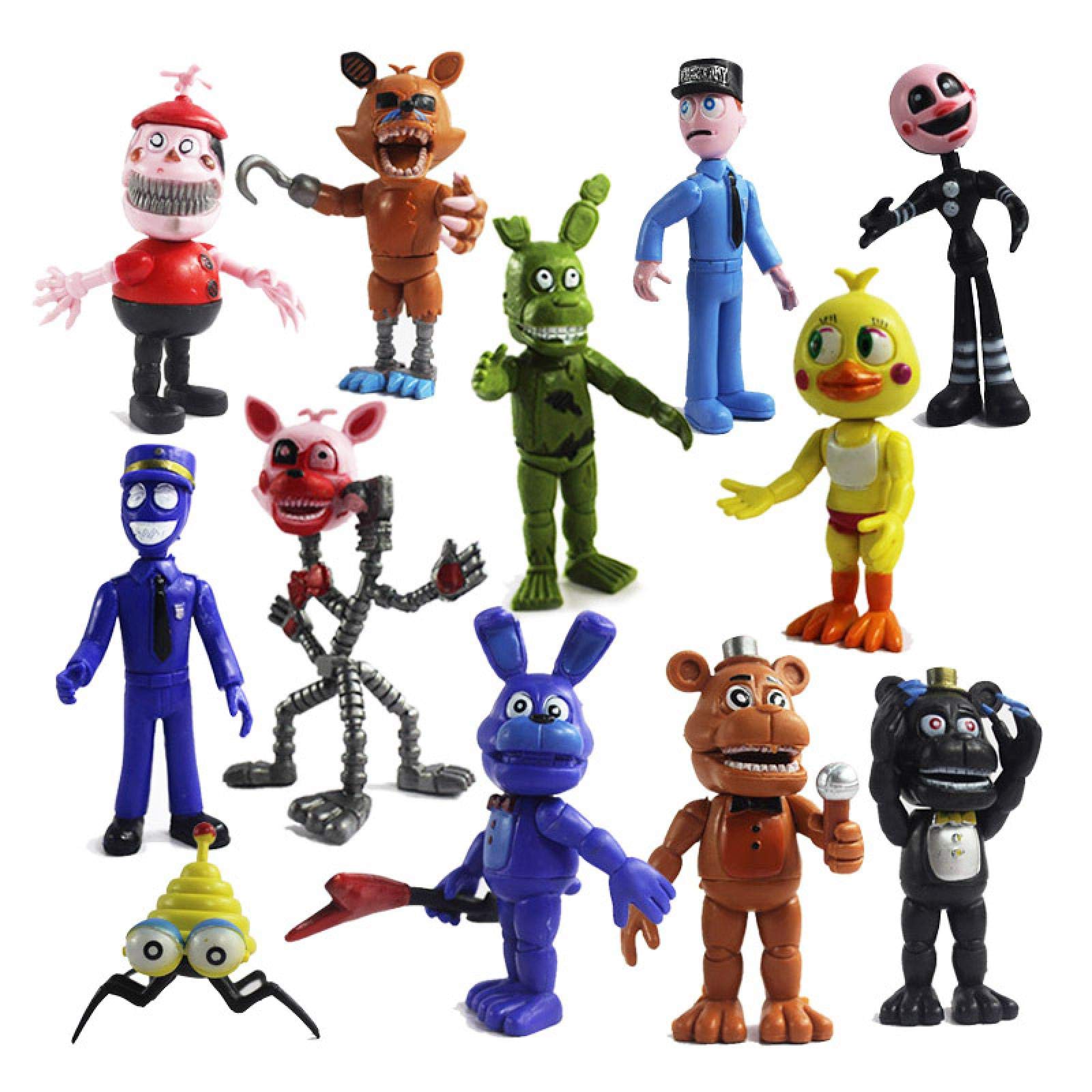 Qwead 12pcs Five Nights At Freddys Action Figures Set Fnaf | Desertcart ...