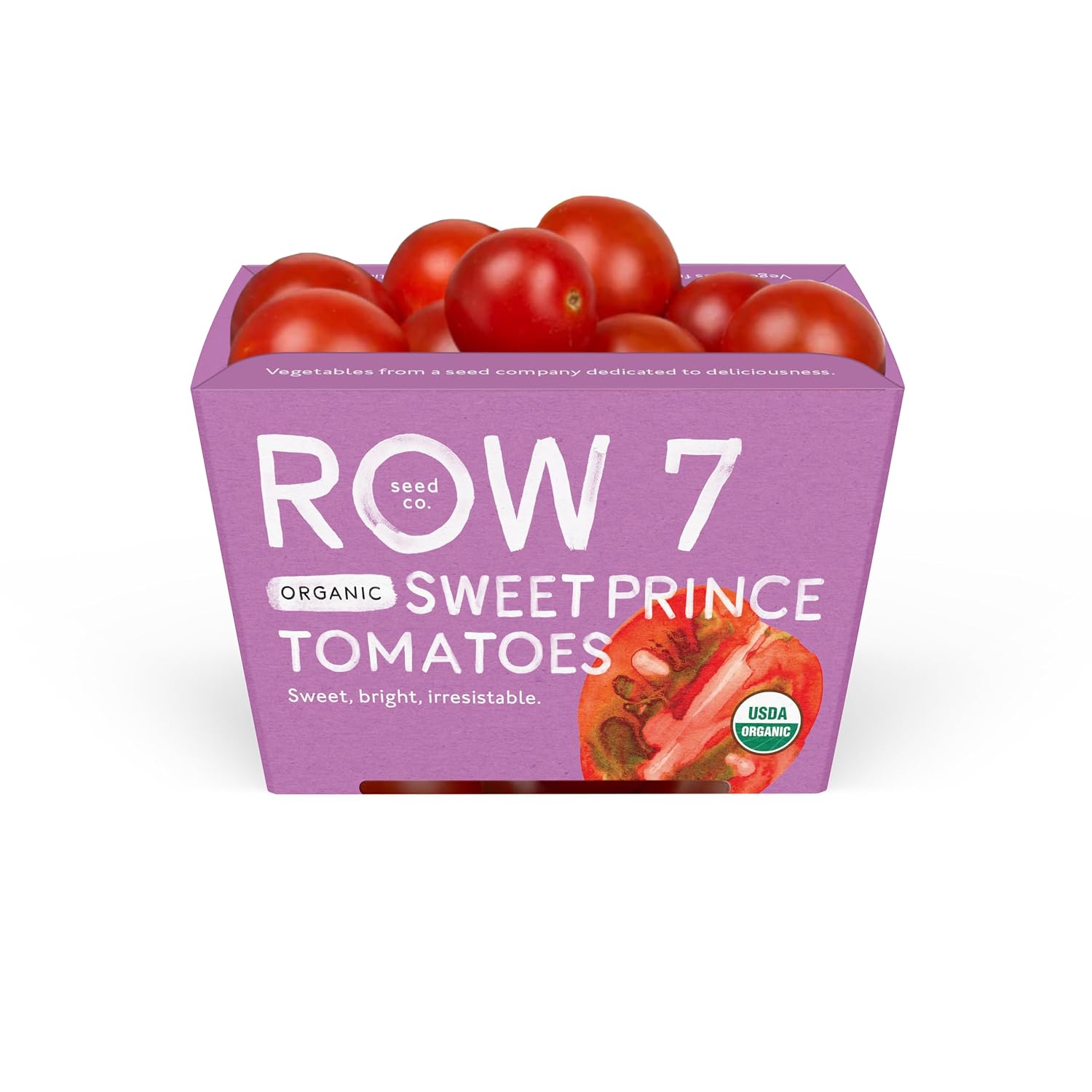 Amazon.com: Row 7 Organic Sweet Prince Cherry Tomato, 1 LB : Grocery ...