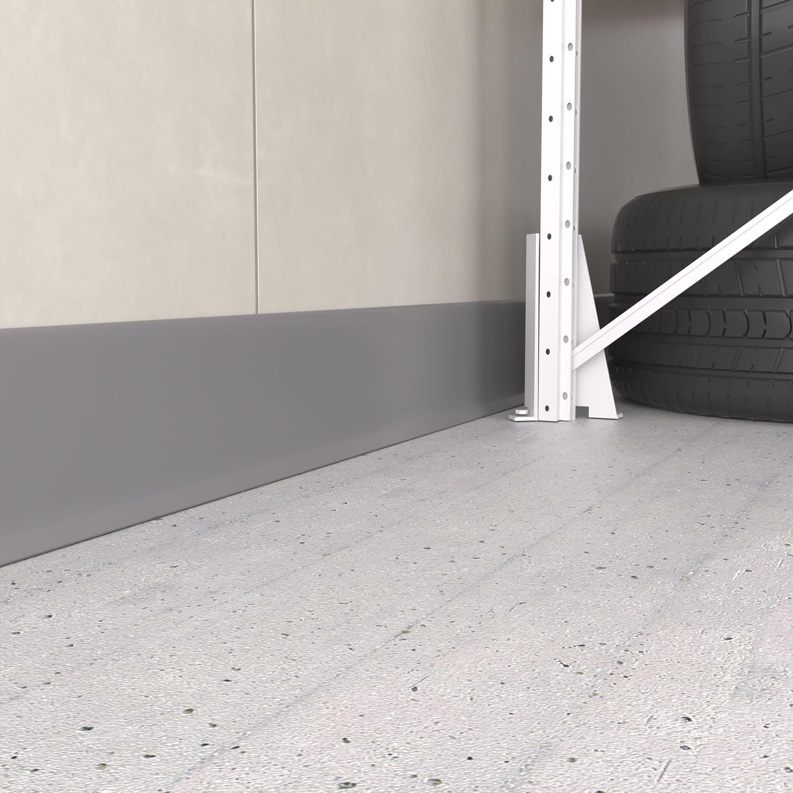 Snapklik.com : Flexible Baseboard Molding Trim, 6 Inch Self-Adhesive ...