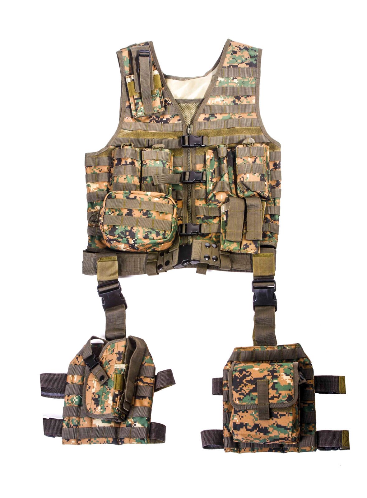 Ultimate Arms Geartactical Assault Scenario Marpat Woodland Digital ...