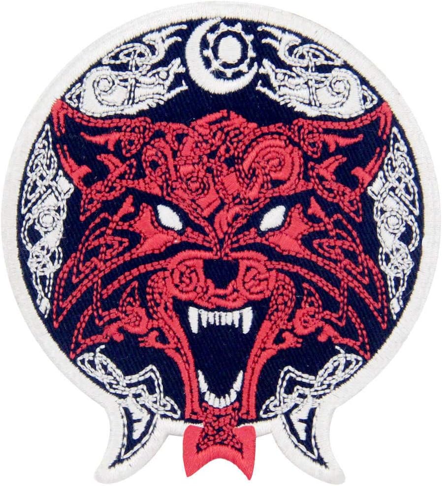 Amazon.com: ZEGINs The Angry Wolf Patch Embroidered Applique Badge Iron ...