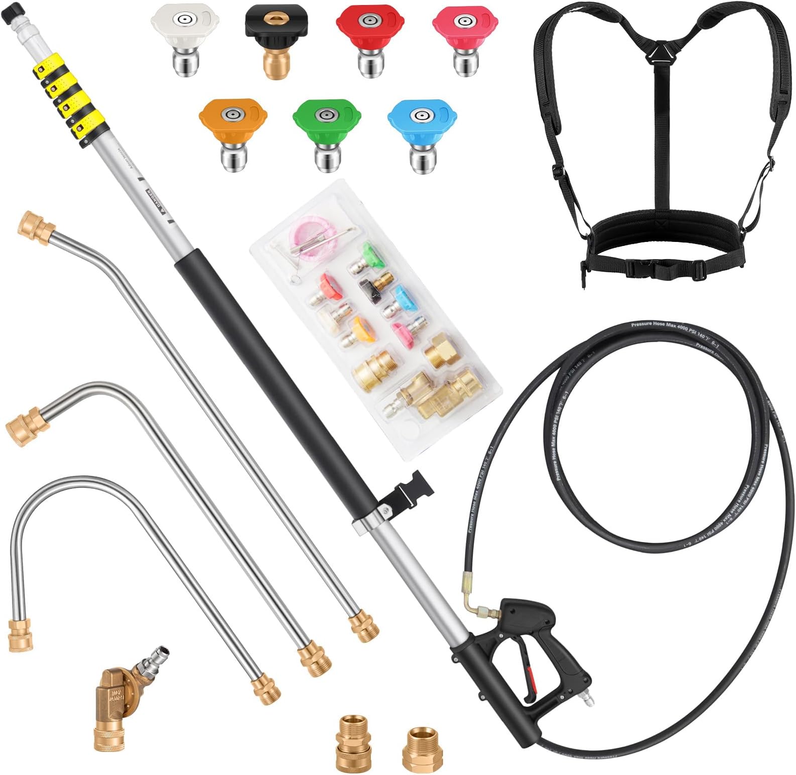 Amazon.com: Gutter Cleaning Tools From the Ground, 10 Pack 9 FT ...