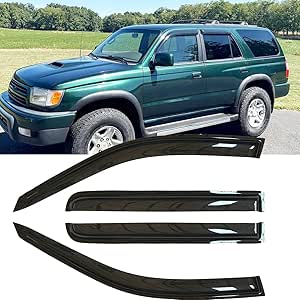 Amazon.com: 4pcs Original Shatterproof Rainproof Side Window Wind ...