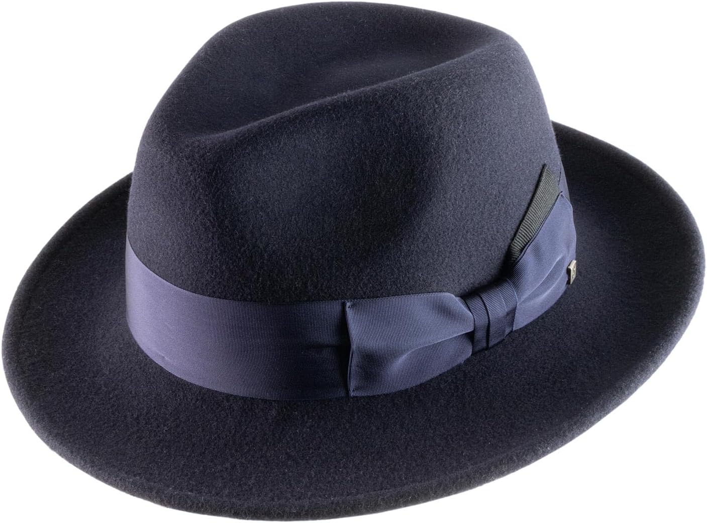 B Collection Travis Wool Felt Fedora Hat Packable Water Repellent at ...