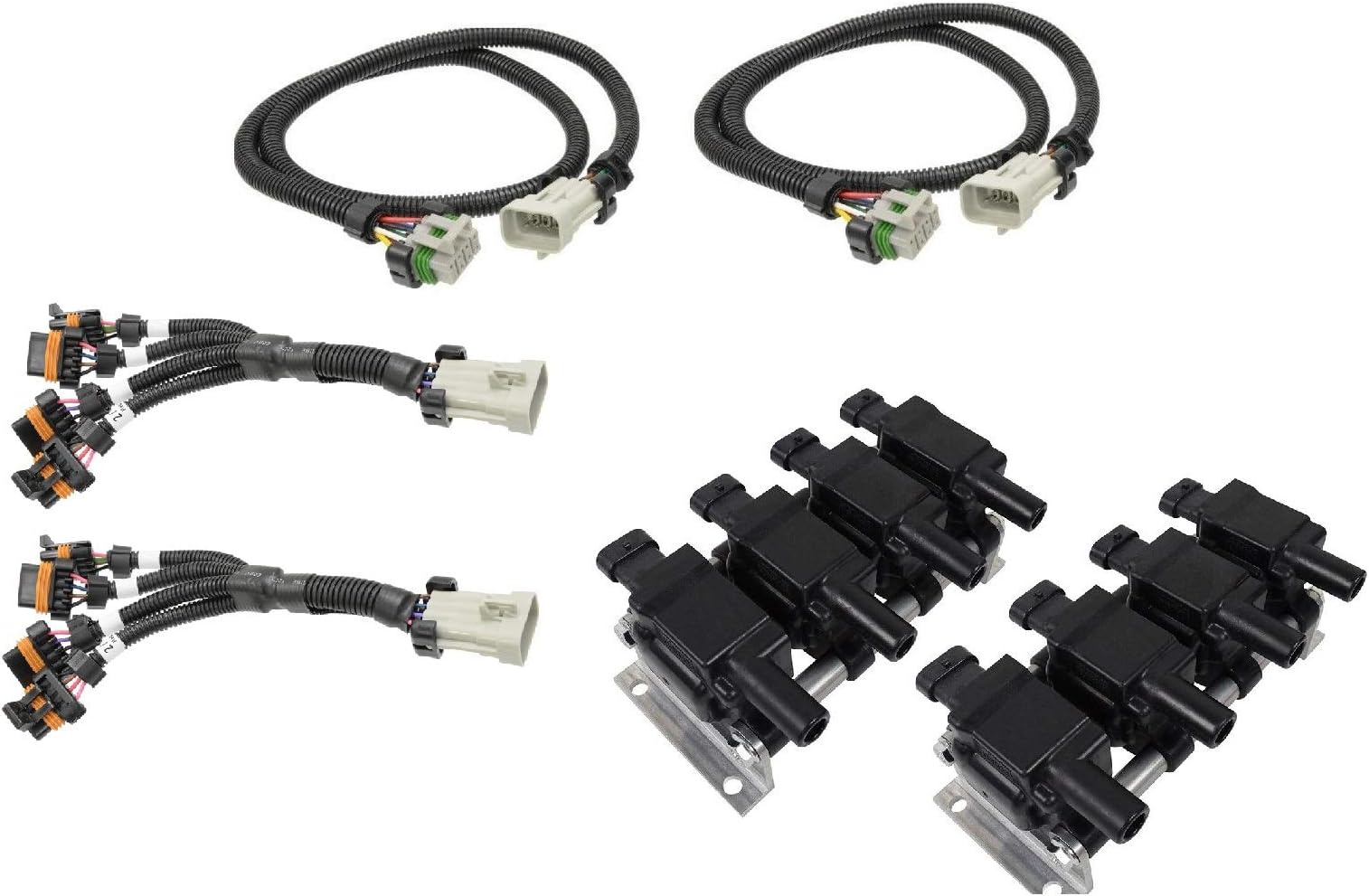 Amazon.com: ICT Billet LS Remote Mount Holley Smart EFI Coil Relocation ...