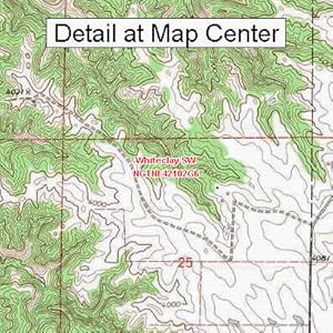 Amazon.com: USGS Topographic Quadrangle Map - Whiteclay SW, Nebraska ...