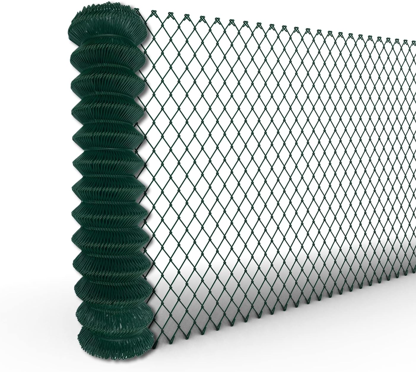 Italfence - Rete metallica plastificata romboidale a maglia sciolta per ...