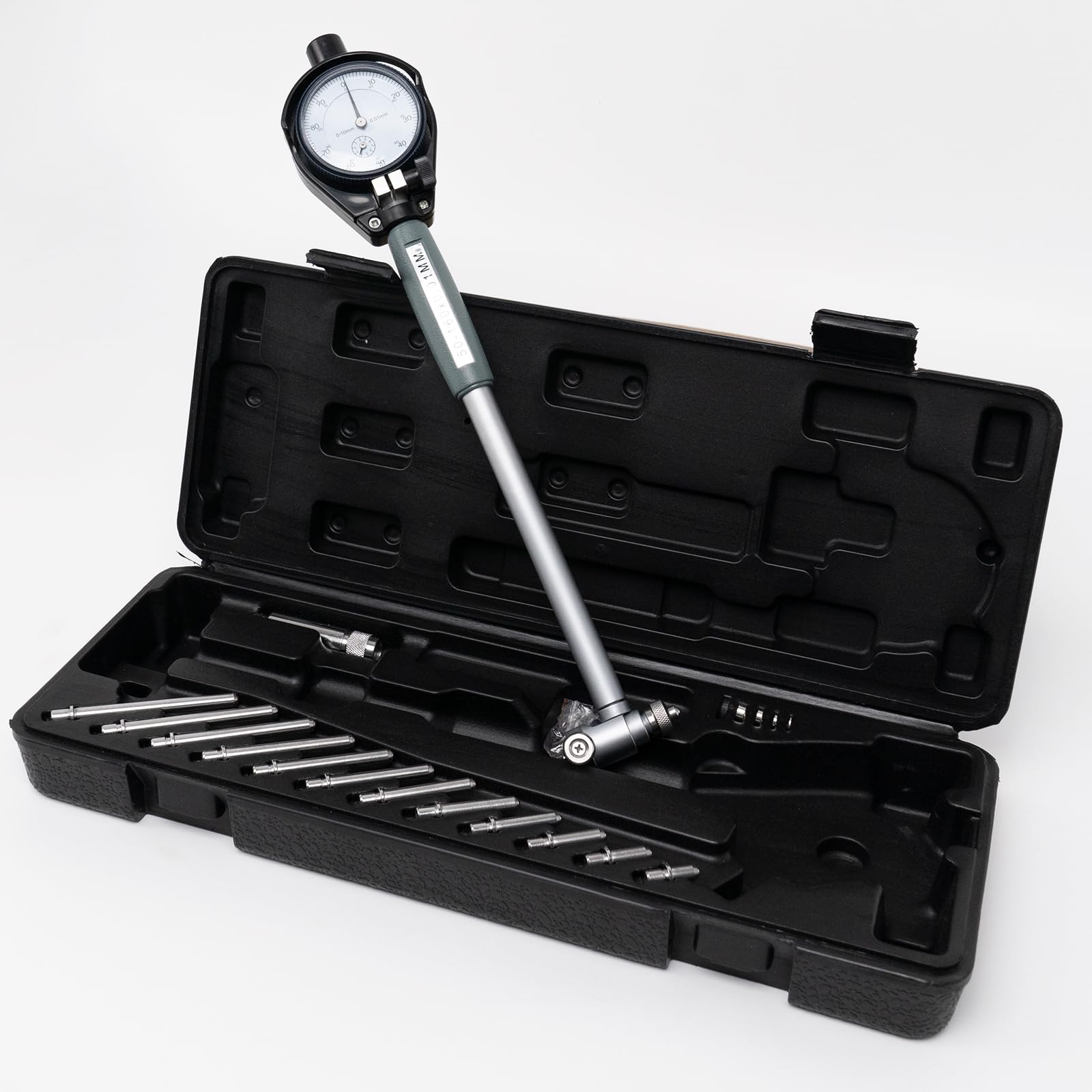 Cylinder Gauge Set Dial Bore Gauge 35-50Mm 0.01Mm Hole Scale Indicator ...