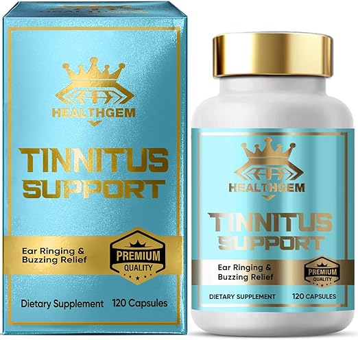 Amazon.com: Tinnitus Relief for Ringing Ears,120 Capsules Tinnitus ...