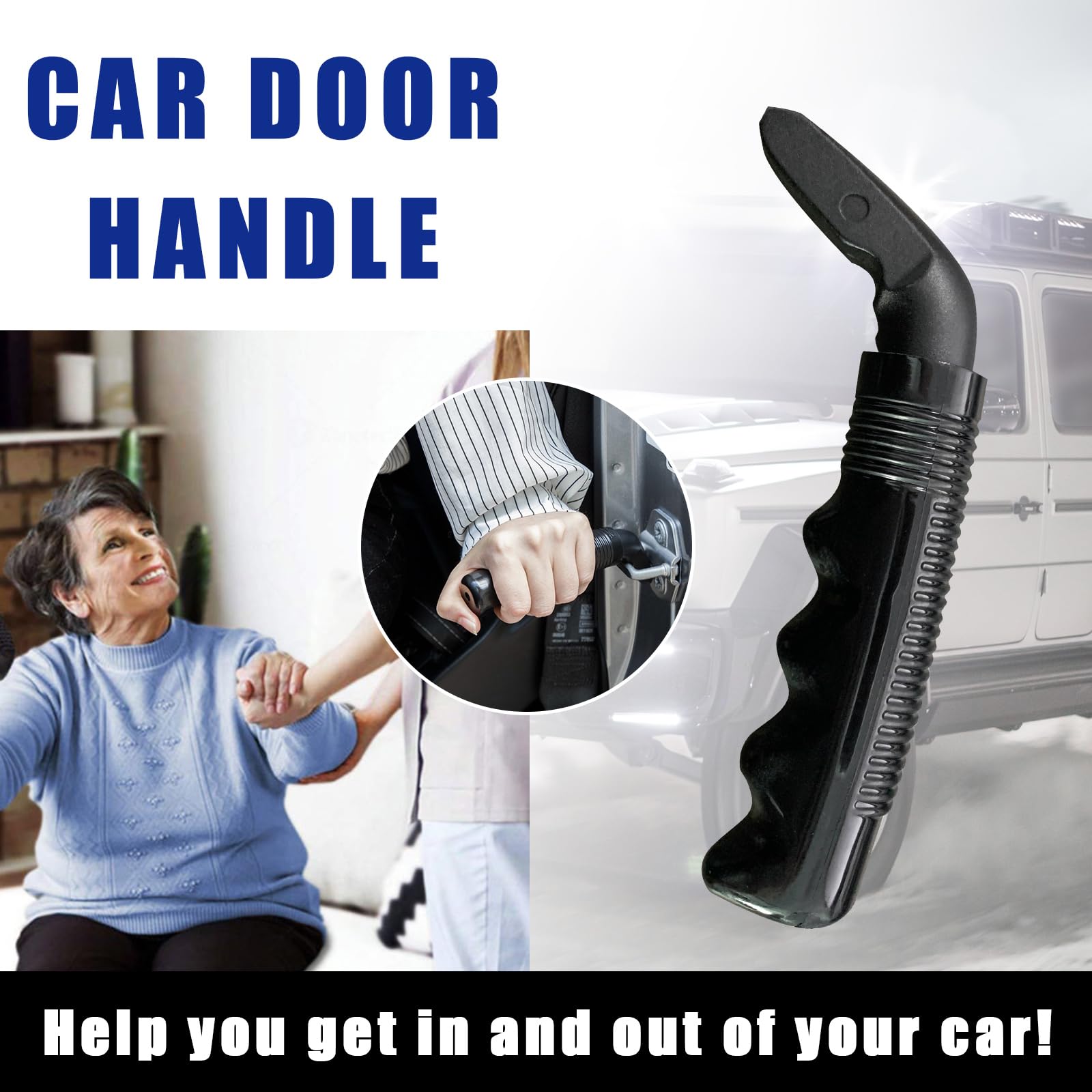 Snapklik.com : Augeny Car Door Handle For Elderly, Multifunctional ...