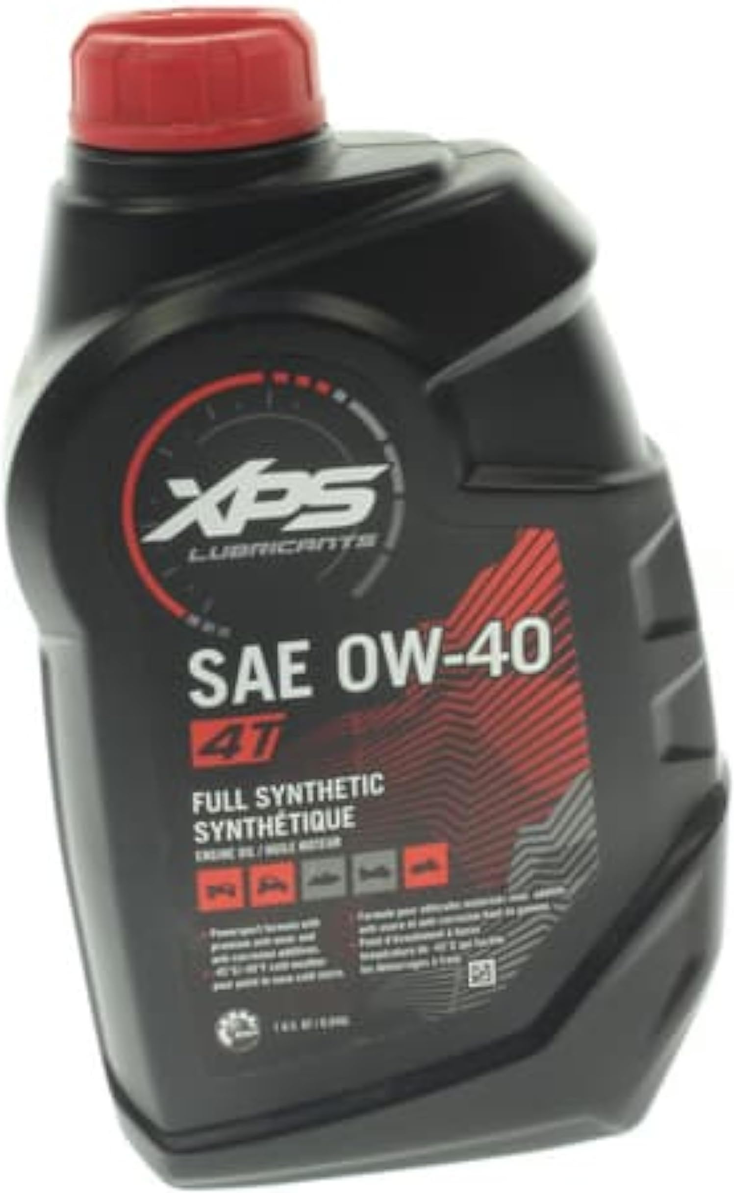 Amazon.com: Can-Am New OEM, XPS 4-Stroke 0W-40 Synthetic Blend Oil 1 ...
