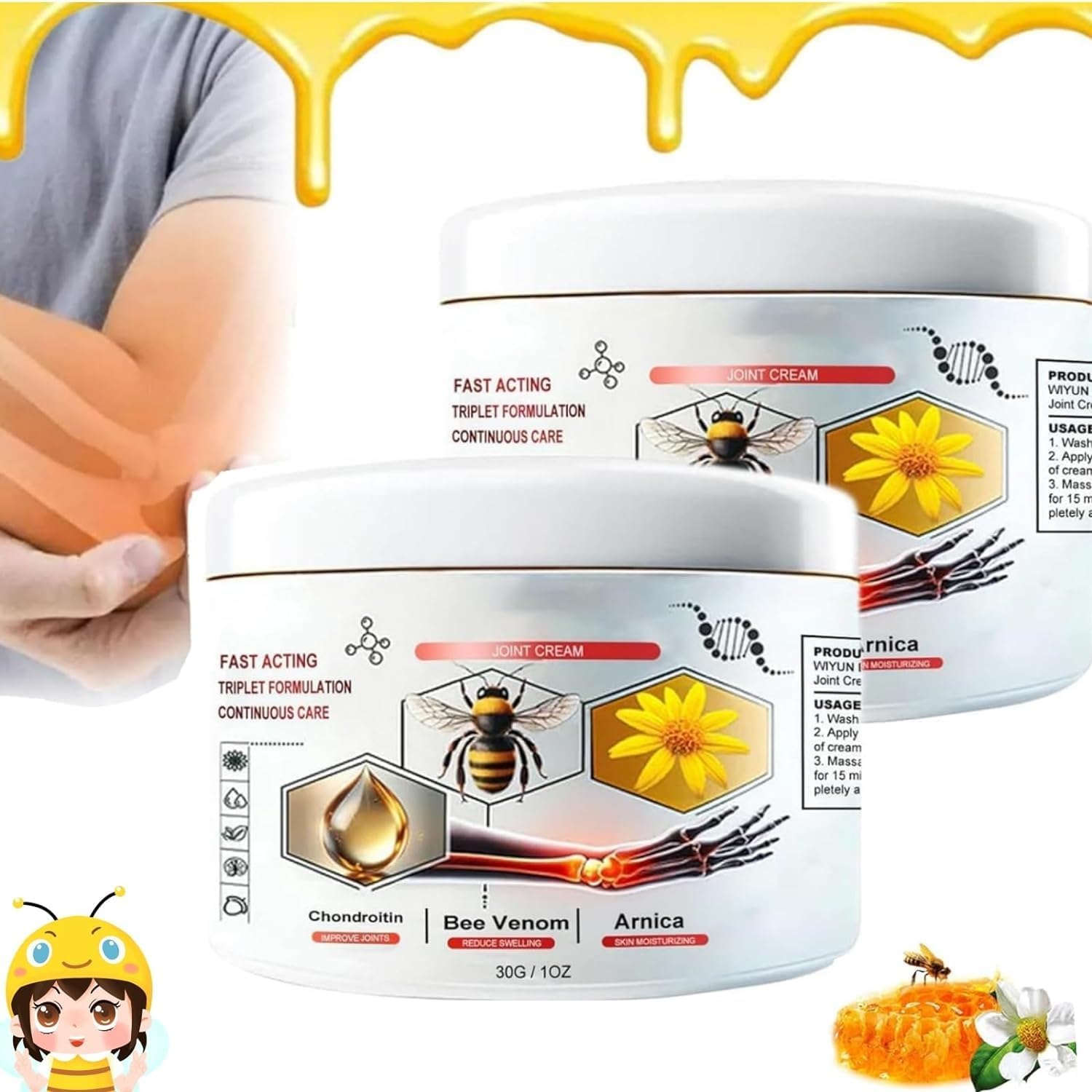 Bee Venom Psoriasis Cream (60g) : Amazon.co.uk: Beauty