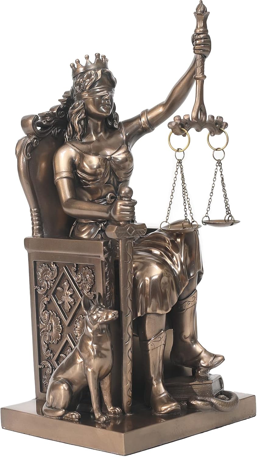 Buy Magicsculp-The Lady Justice Statue - Greek Roman Goddess of Justice ...
