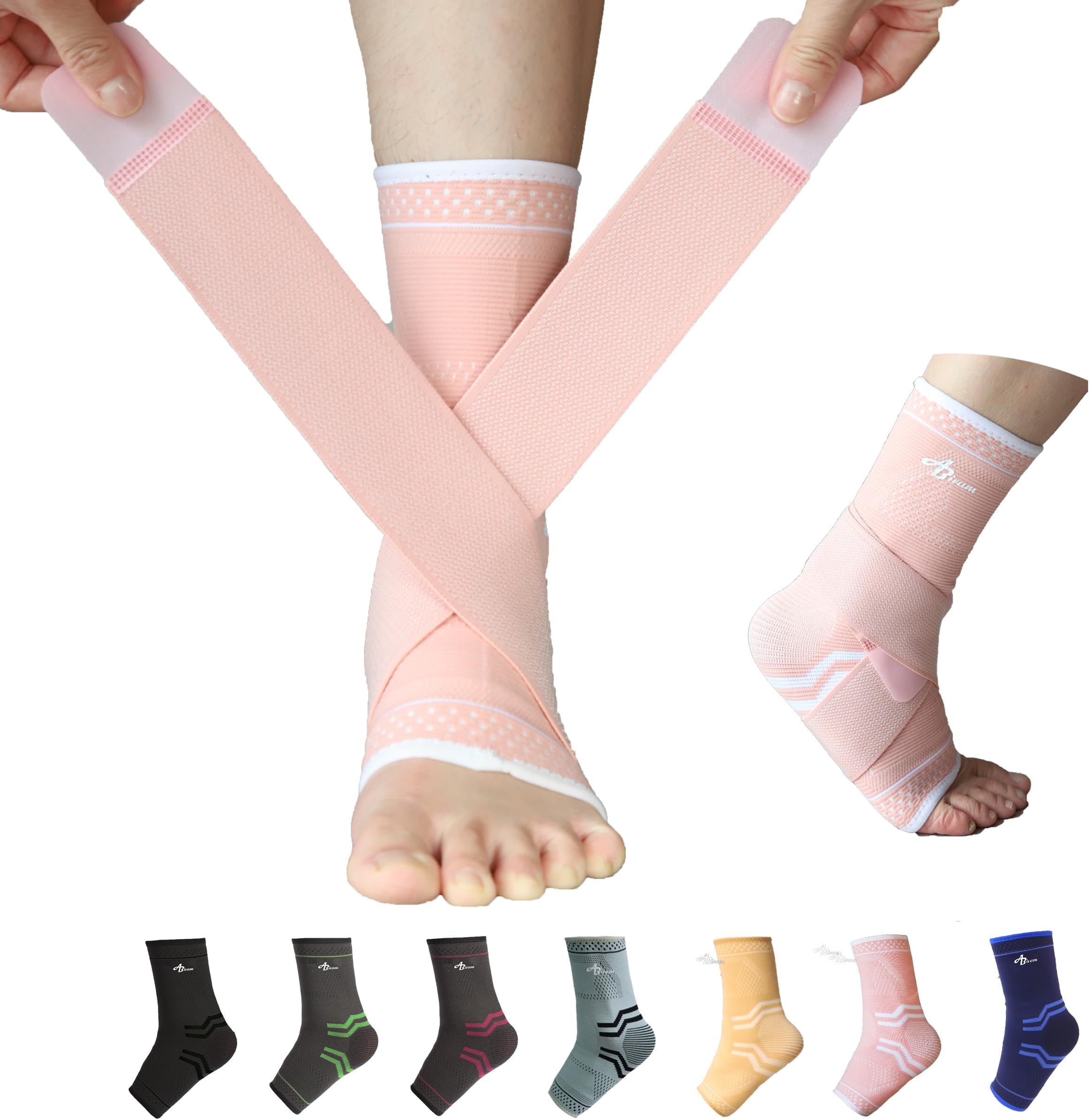 Amazon.com: DonJoy Stabilizing Pro Ankle Support Brace, Black, Medium ...