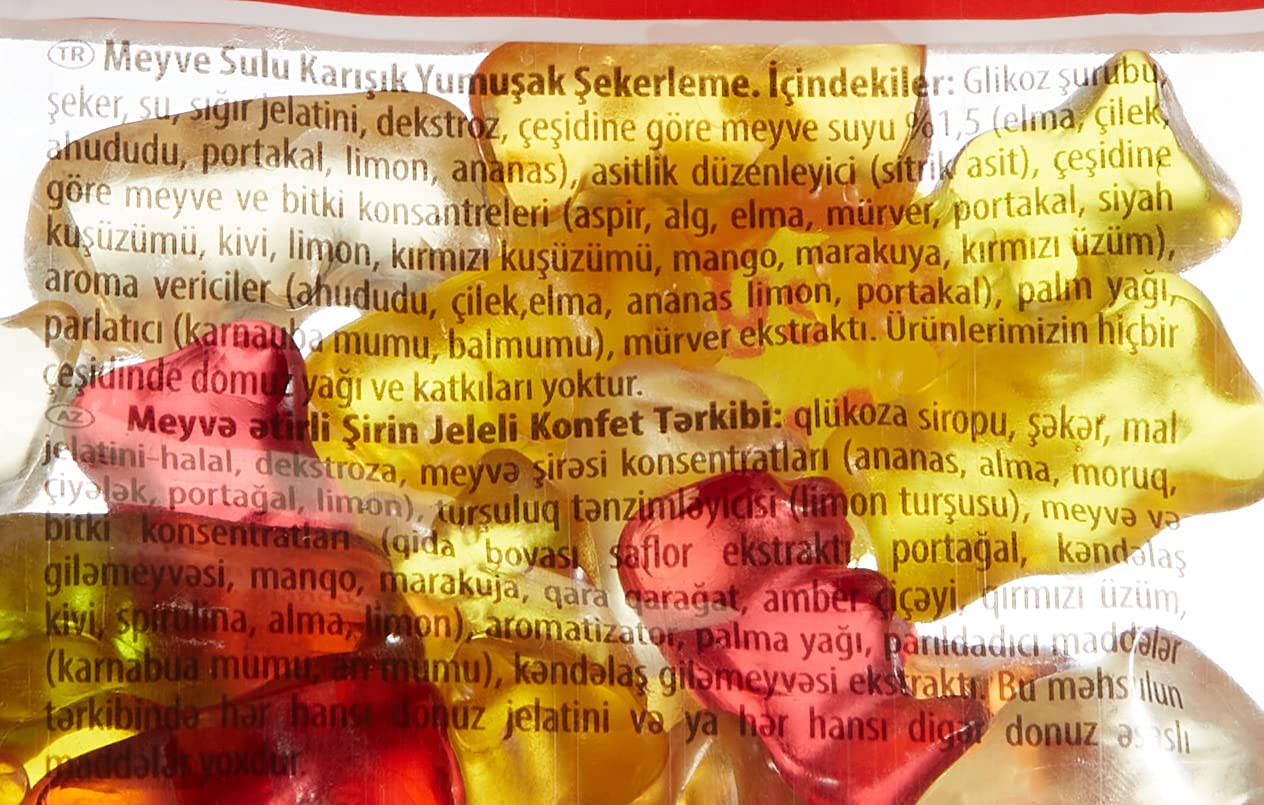 Halal Haribo Gold Bears Gummi Candy - 30 Paquetes Chile | Ubuy