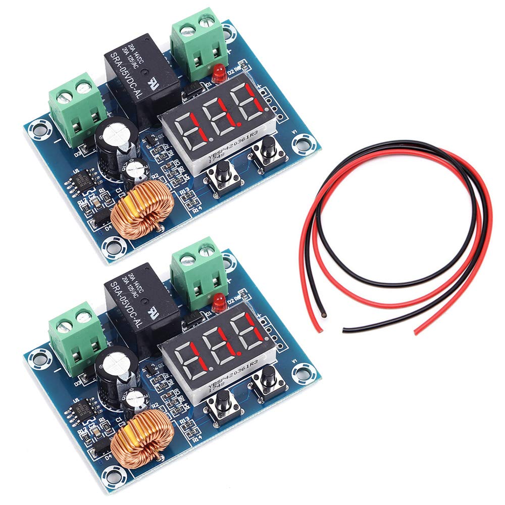 DAOKI 2PCS Digital Low Voltage Discharge Protection Module Disconnect ...