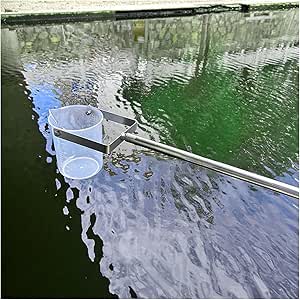 Telescopic Water Sampler Dipper - Stainless Steel Rod & Plastic Bucket ...