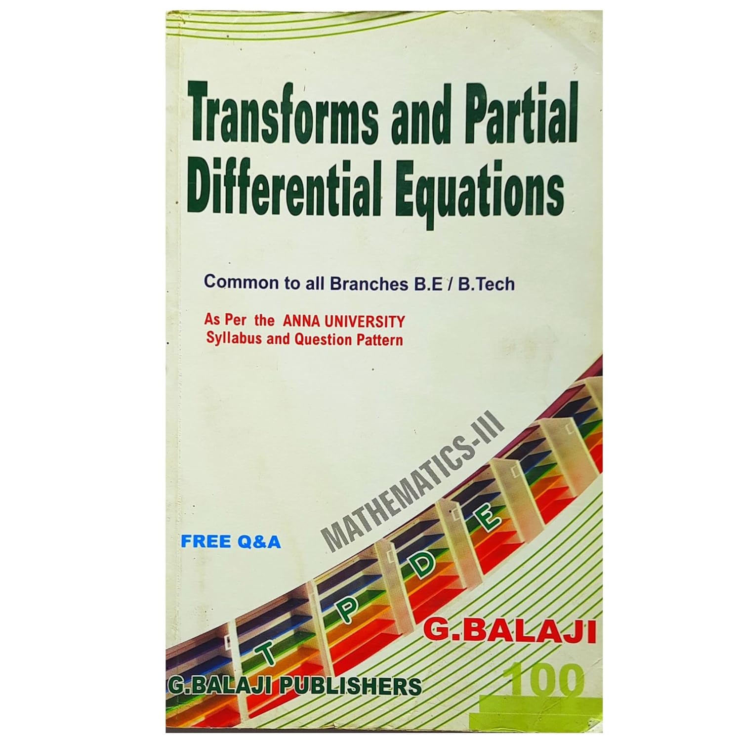 Buy Transforms and Partial Differential Equations [Perfect Paperback] G ...