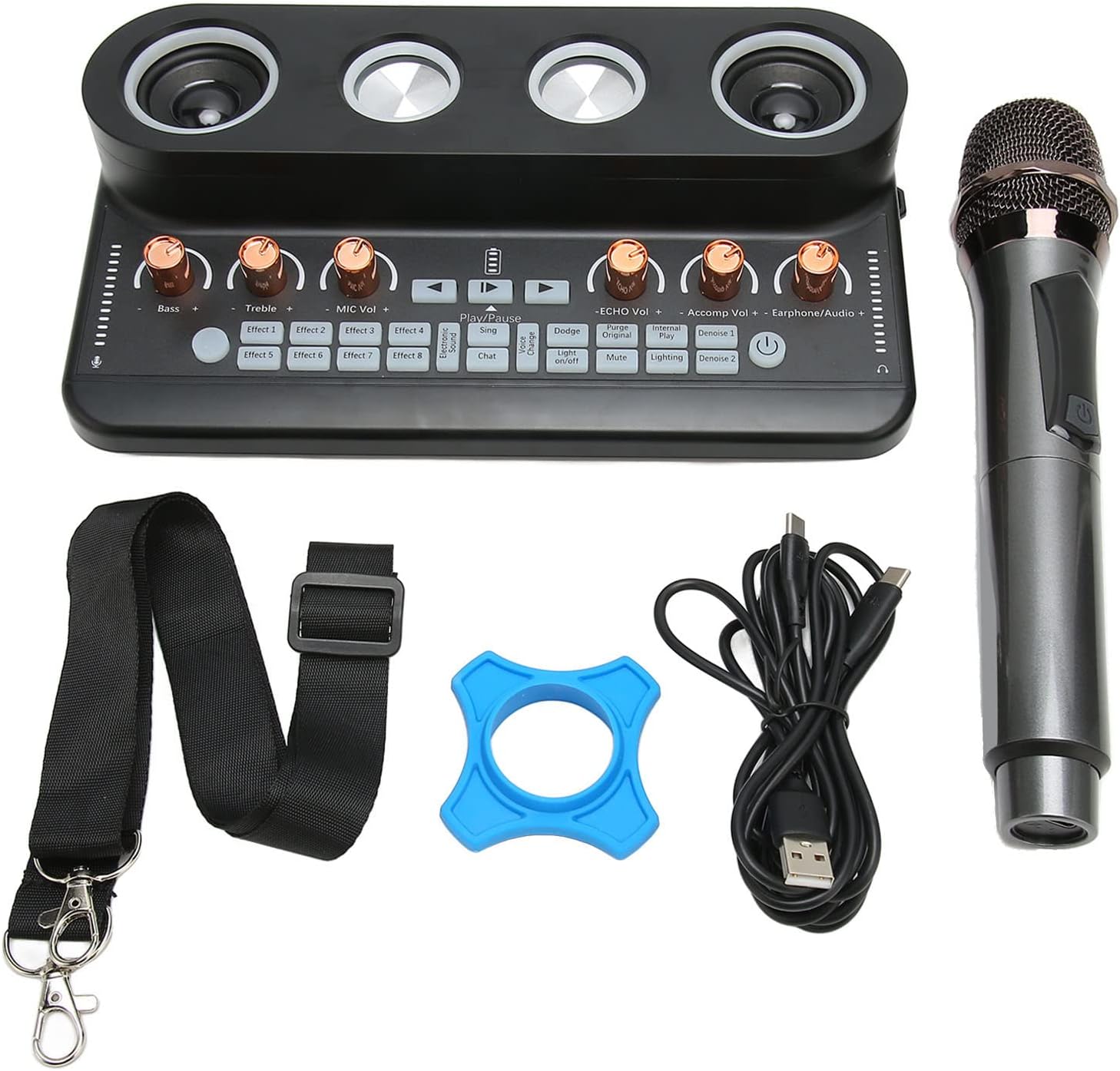 Amazon.com: Septpenta Podcast Equipment Bundle, All in One Podcast Kit ...