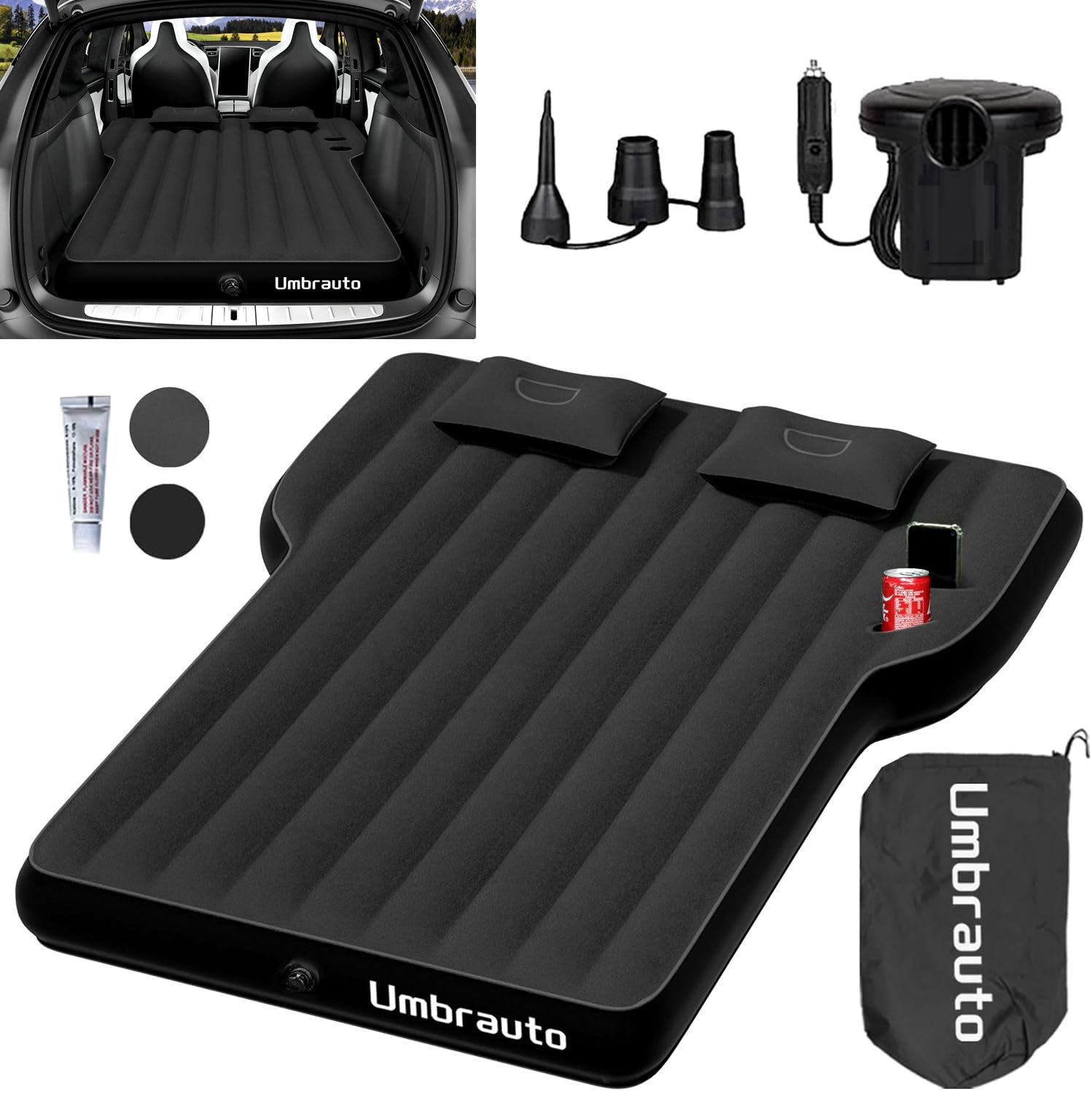 Amazon.com : Umbrauto Mattress for Tesla Model Y: Inflatable Camping ...