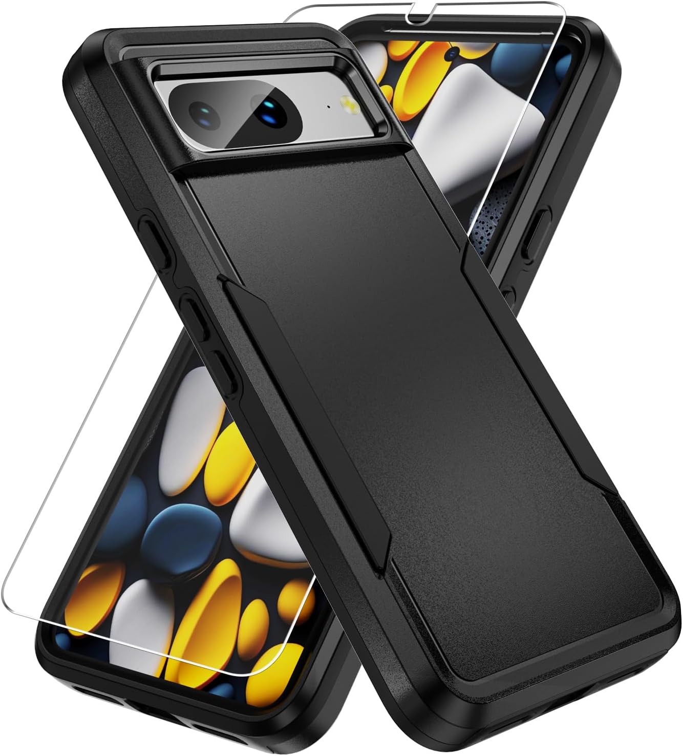 Amazon.com: Warsia for Pixel 8 Case,Google Pixel 8 Case with Screen ...