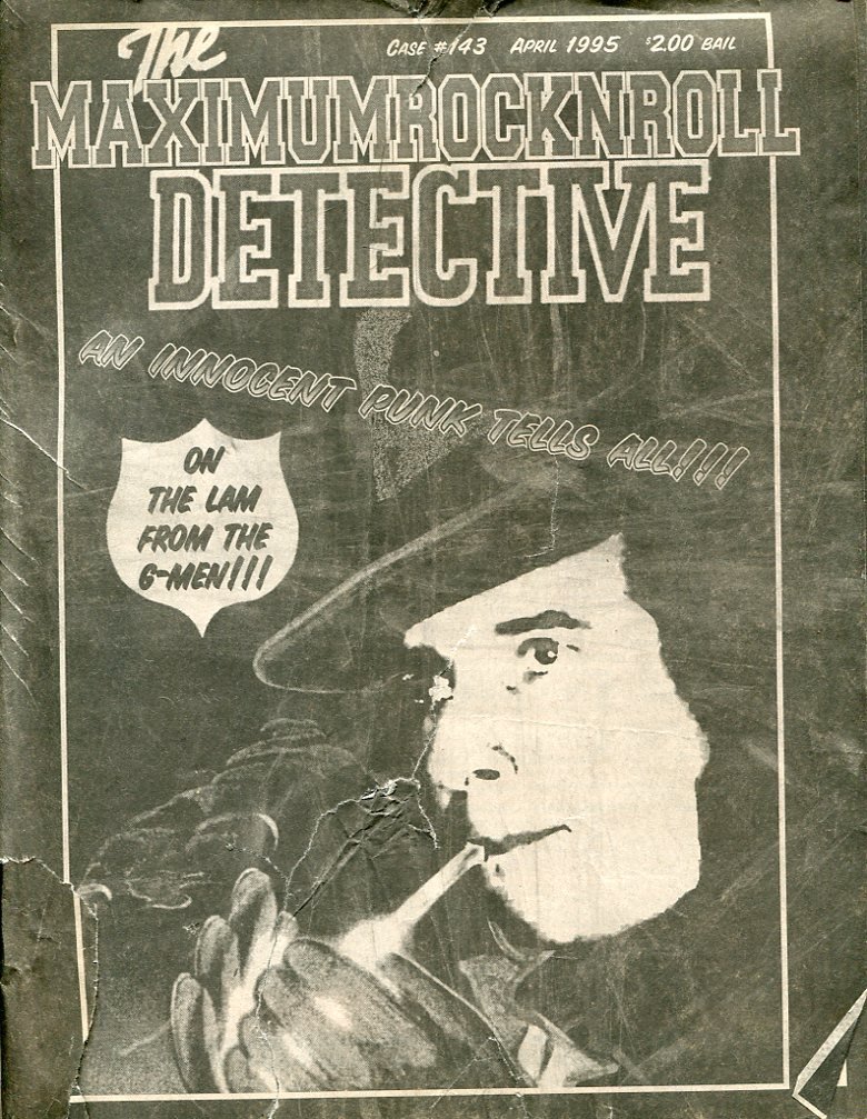 Maximumrocknroll #143, April 1995: The Vindictives, Stinkerbell, The ...