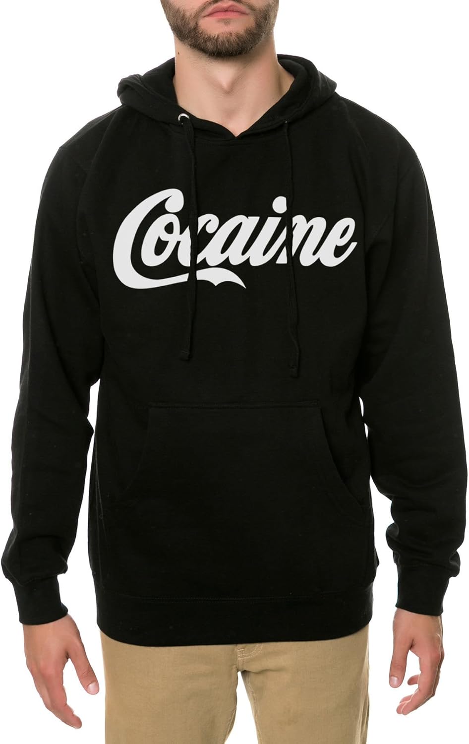 Amazon.com: BGRT Men's Cocaine Hoodie Small Black : Clothing, Shoes ...