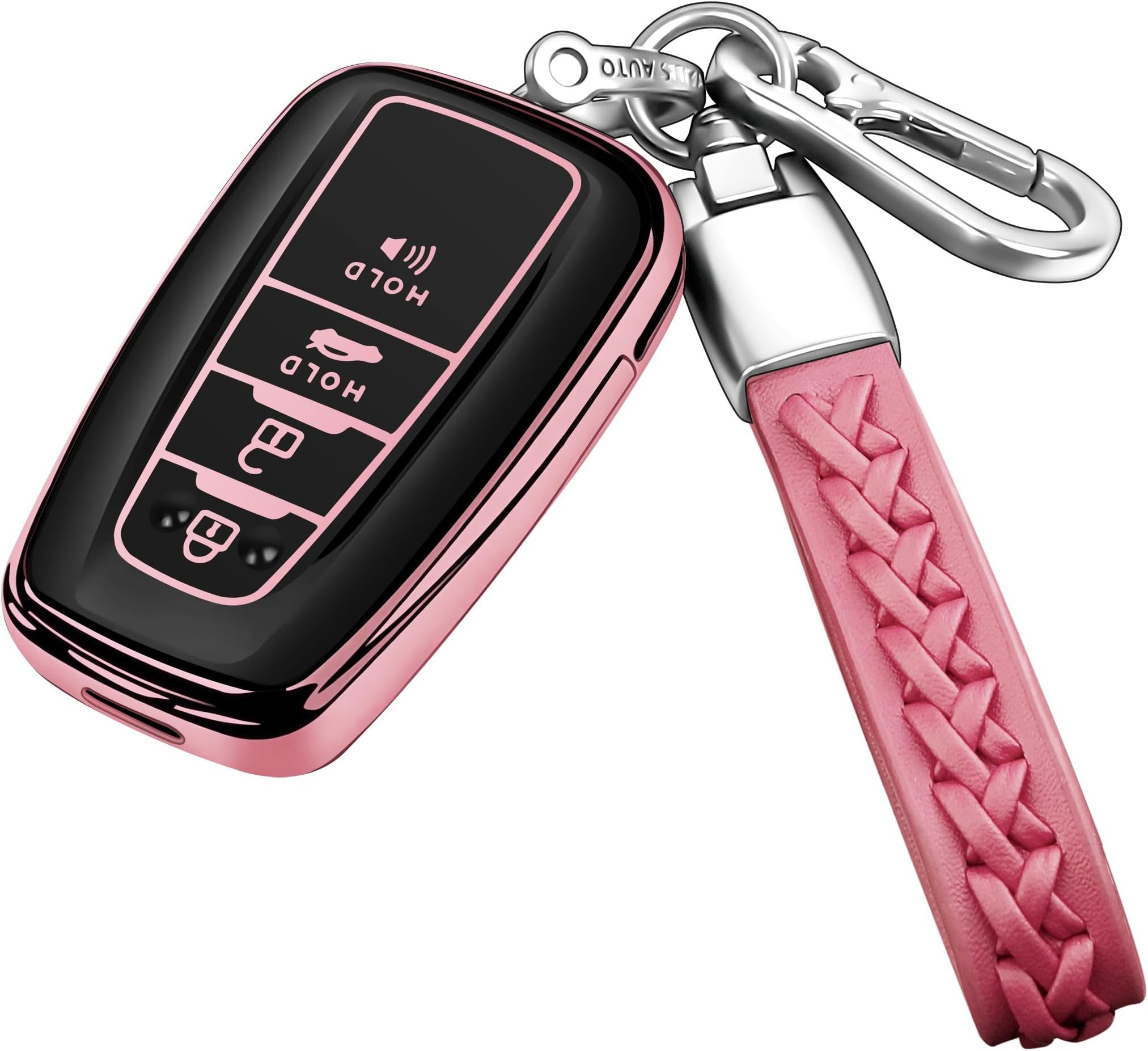 Amazon.com: Ornater Bling Key Fob Cover Compatible with Toyota Camry ...