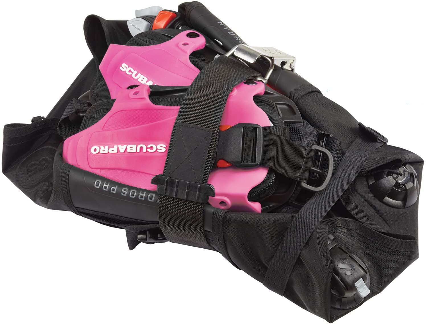 Snapklik.com : Scubapro Hydros Pro W/5th Gen. Air2 BCD- Pink-Medium