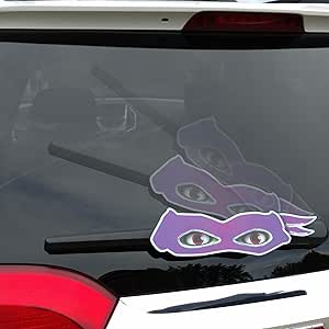 Amazon.com: WiperTags Ninja Masks Attach to Rear Wipers. 4 Colors ...