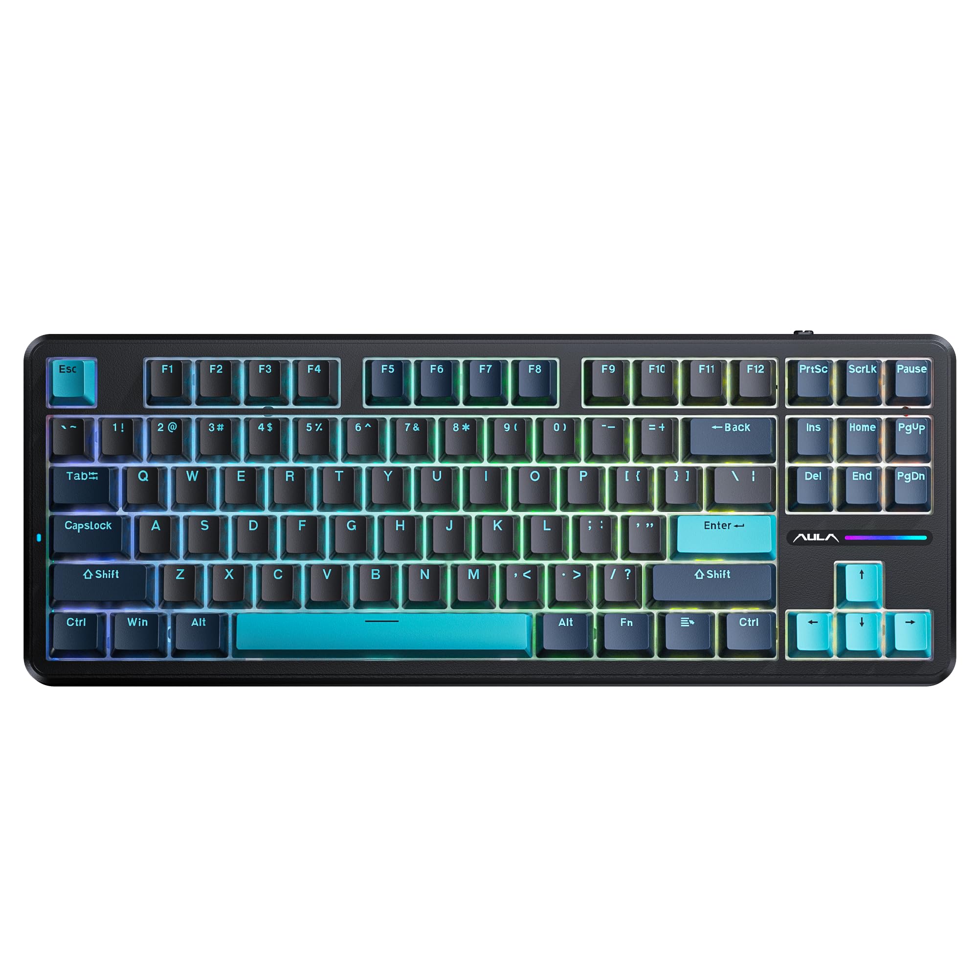 Amazon.in: Buy AULA F87 Wireless Mechanical Keyboard | 75% TKL Gasket ...