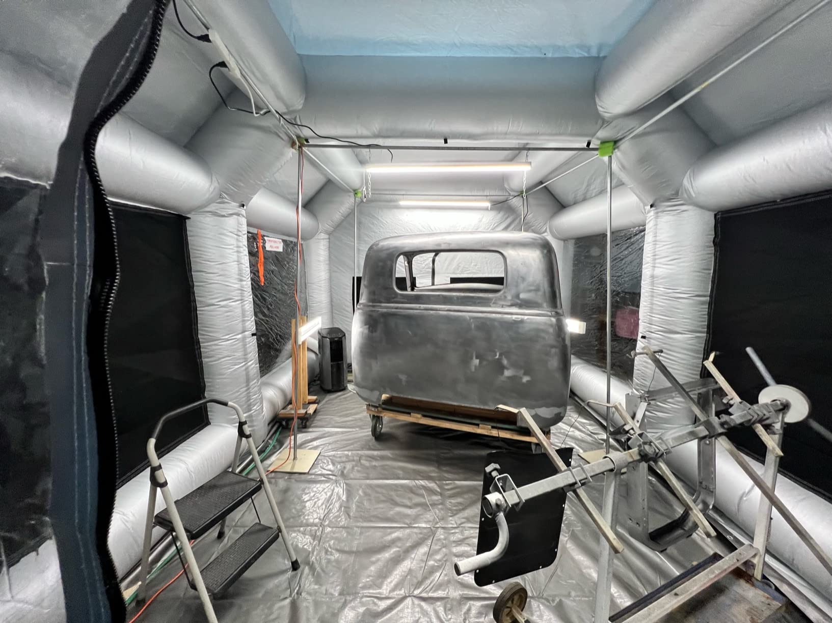 $41/mo - Finance 28X15X11.5FT Inflatable Paint Booth with Blowers 950W ...