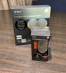 GE CYNC Wireless Smart Motion Sensor, Battery-Powered, Bluetooth Motion ...