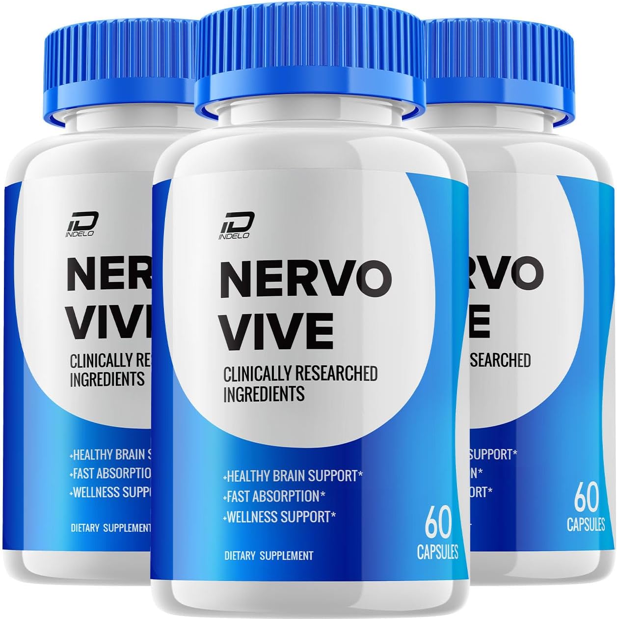 Amazon.com: Nervo Vive Brain Supplement Capsules – NervoVive All ...
