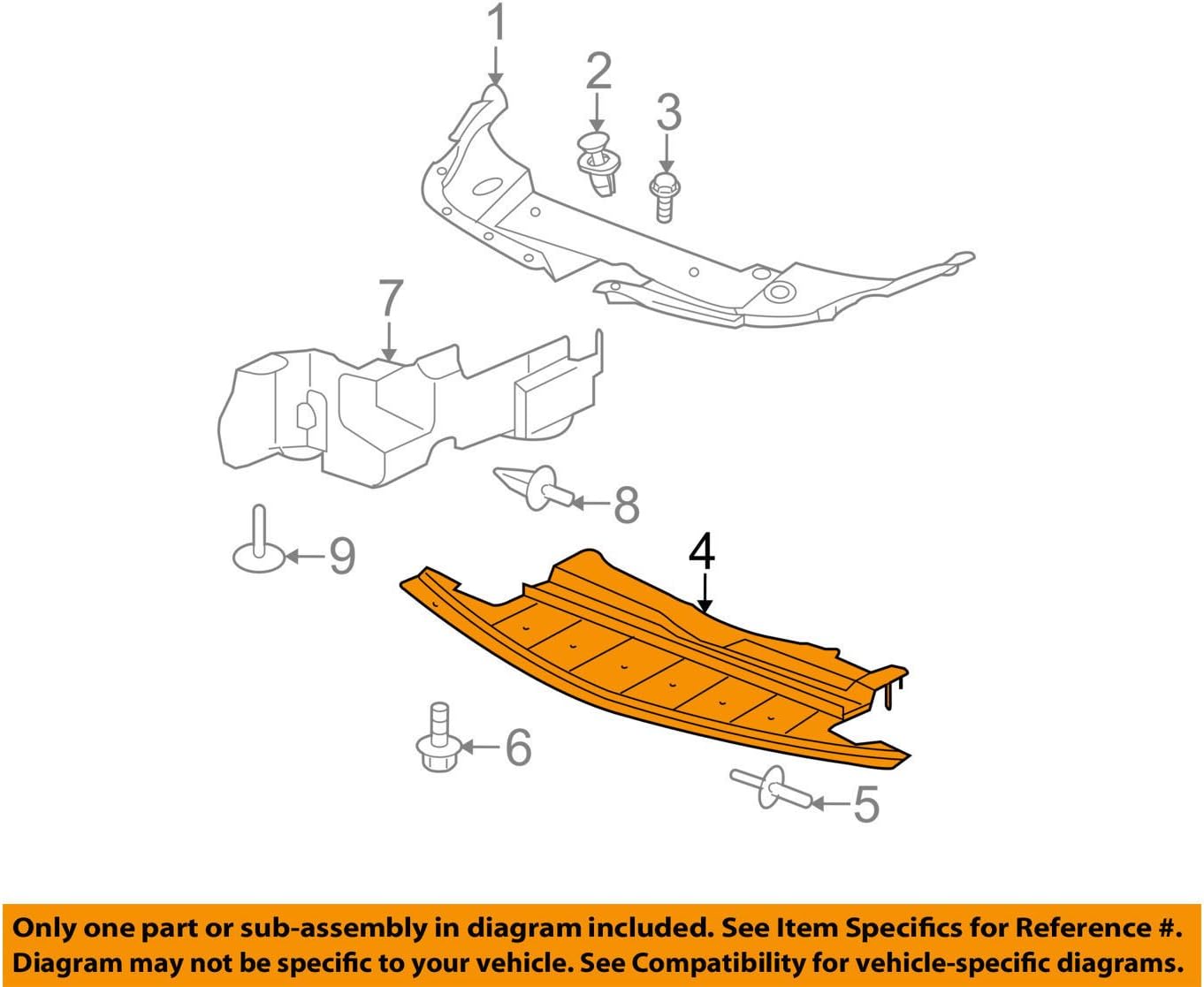 Amazon.com: General Motors, DEFLECTOR, 25903675 : Automotive