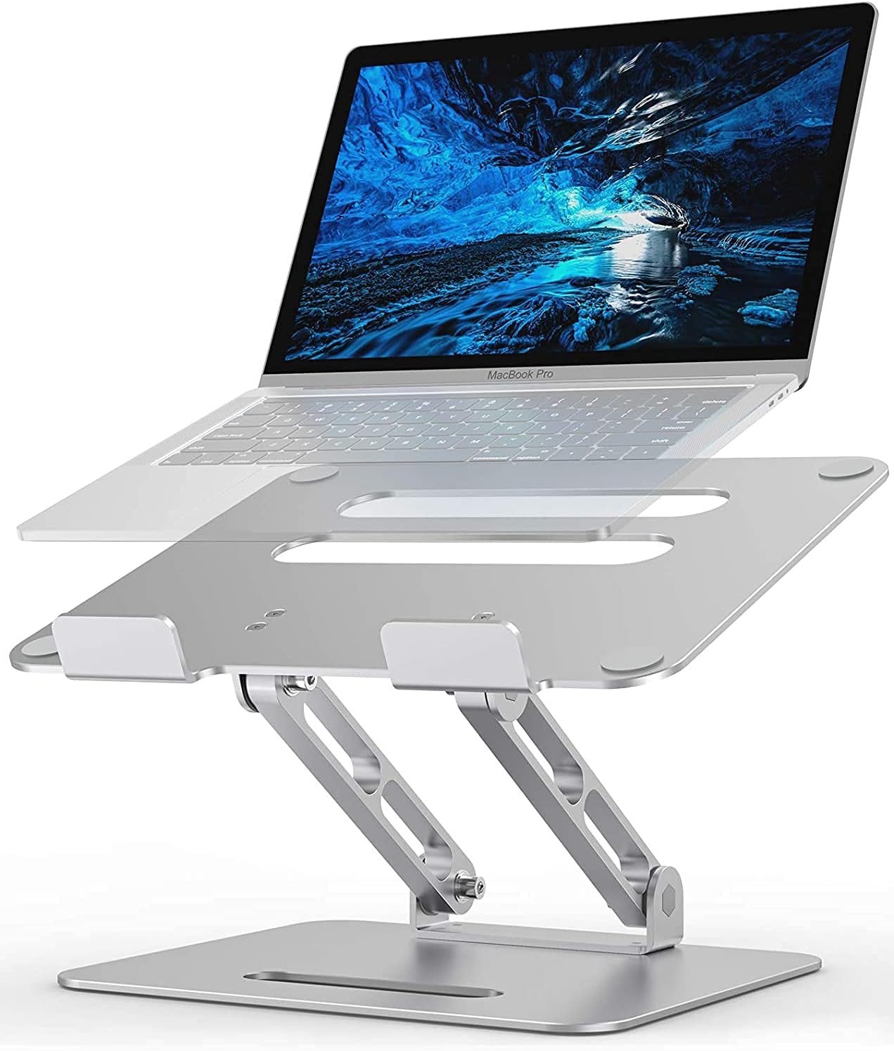 Adofys Adjustable Laptop Stand, Laptop Holder, Notebook Holder Stand ...