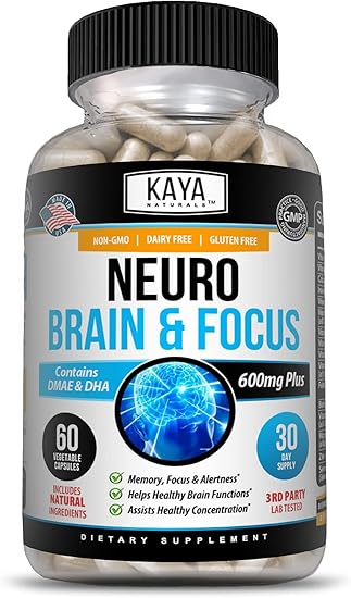 Amazon.com: Kaya Naturals - Neuro Brain & Focus Supplement ...
