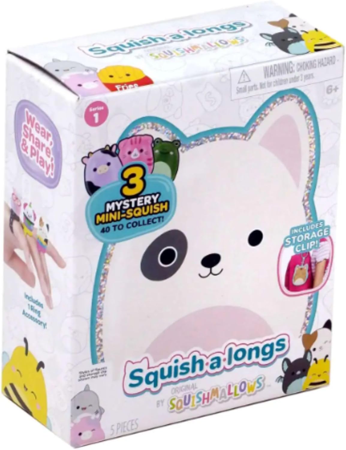 Amazon.com: Squish-a-Longs Clip & Go - Series 1 Assortment : Toys & Games