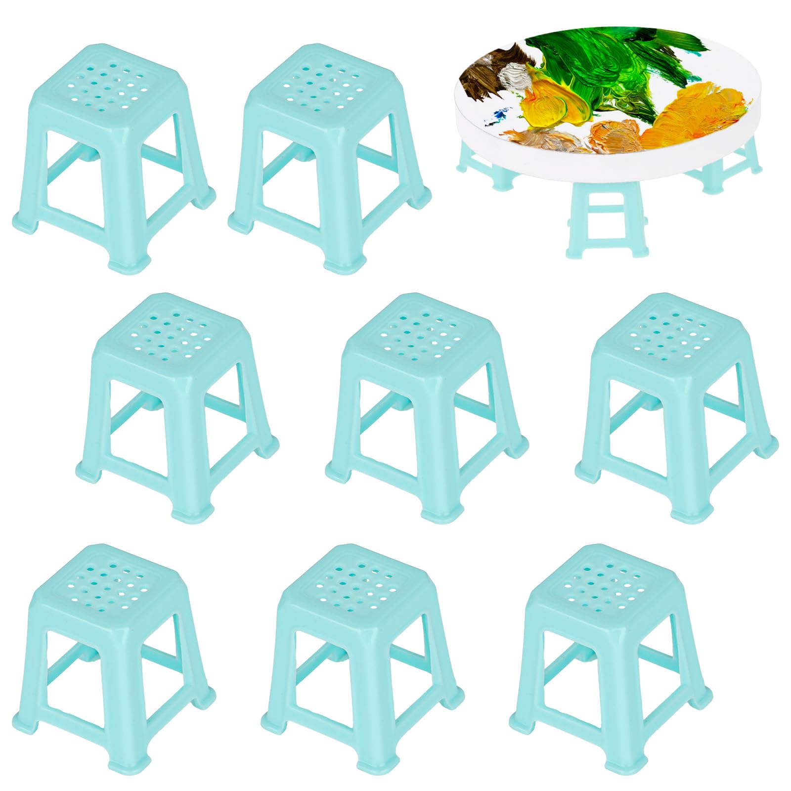 Amazon.com: KALIONE 8 Pcs Canvas Stands Paint Stands for Painting Paint ...