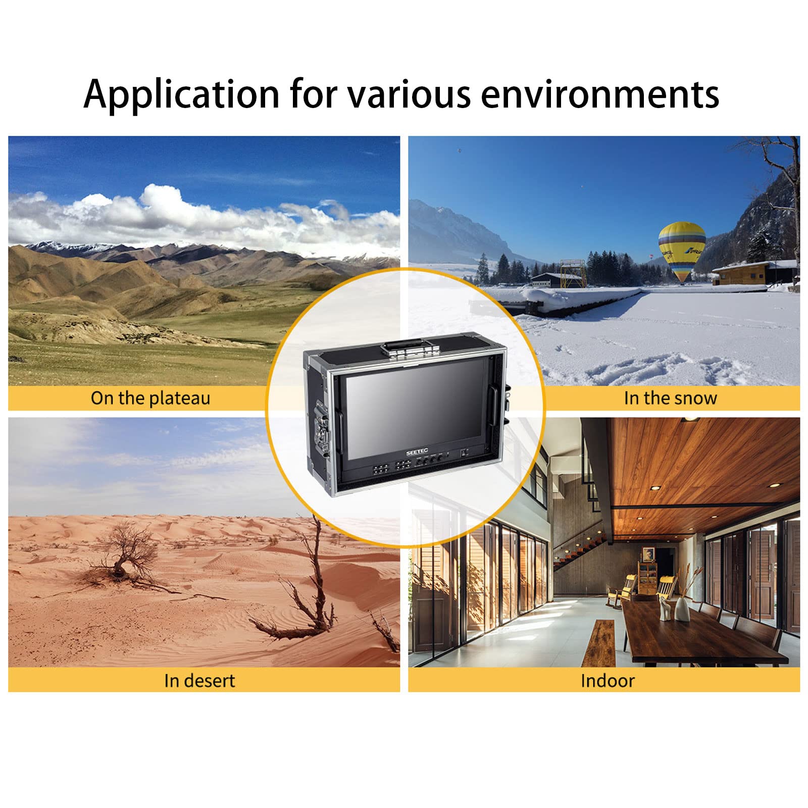 Snapklik.com : SEETEC ATEM156S-CO 15.6 Inch Multi-Camera Broadcast ...