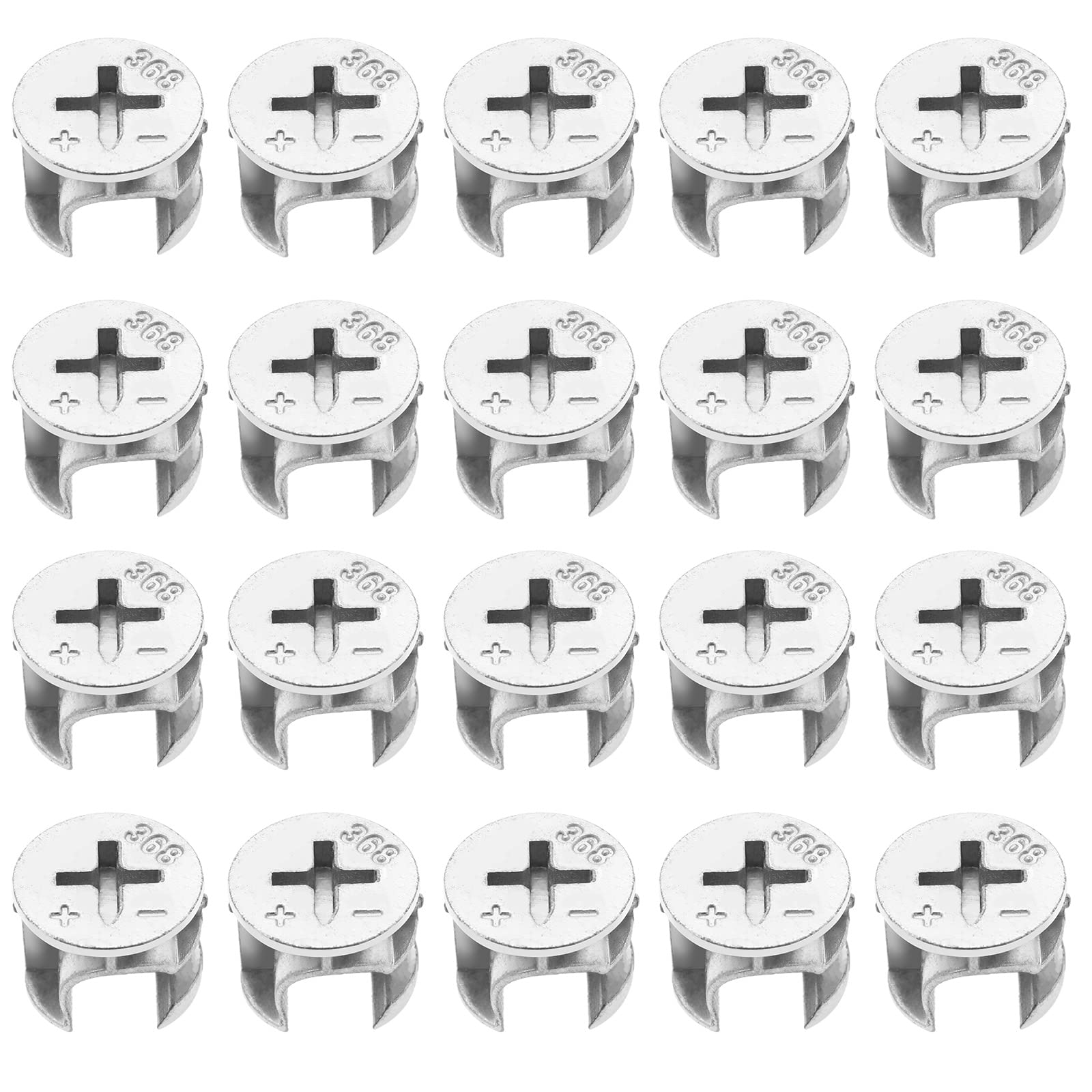Buy 50Pcs Furniture Cam Lock Nut Connectors Fittings Furniture ...