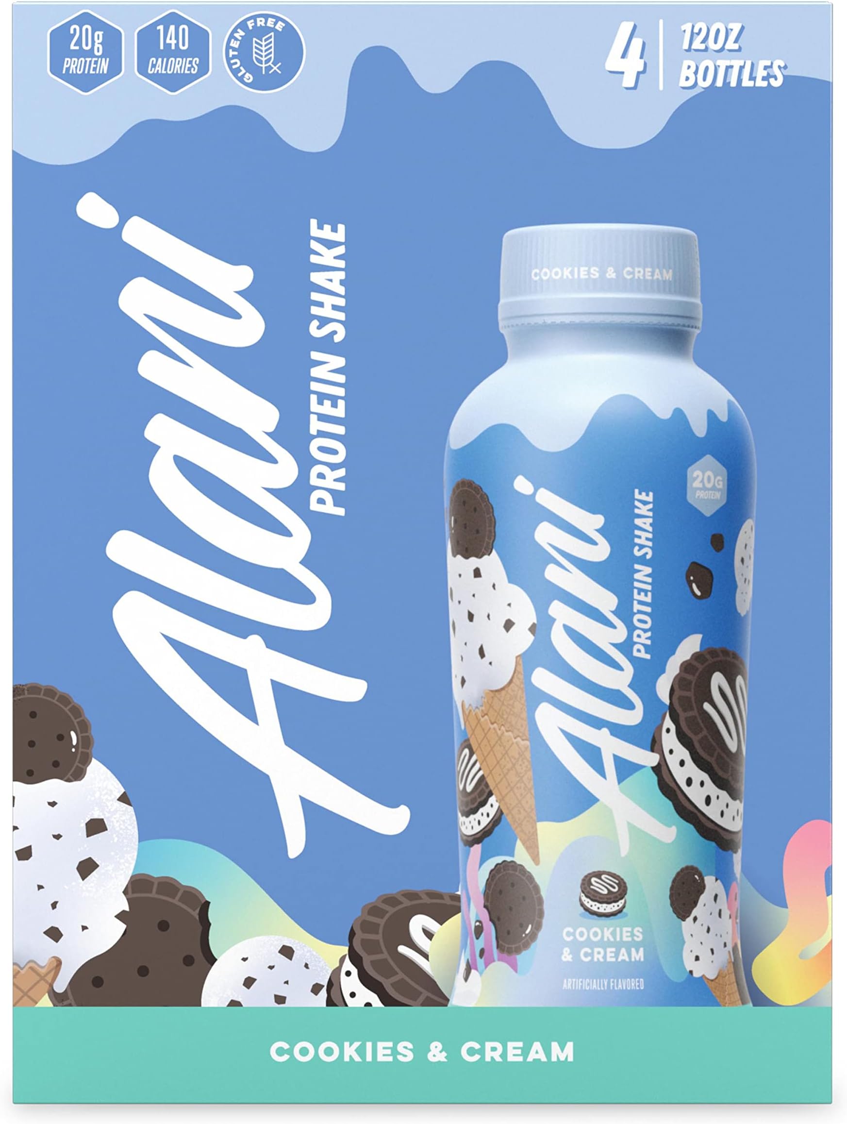 Amazon.com: Alani Nu Protein Shake, Ready to Drink, Naturally Flavored ...